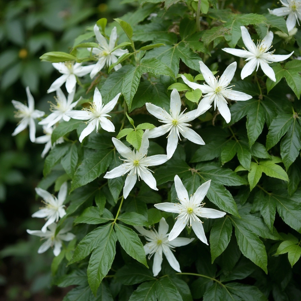 Clematis Armandii (Pot Size 3L) Armand Evergreen Clematis - The Boma ...