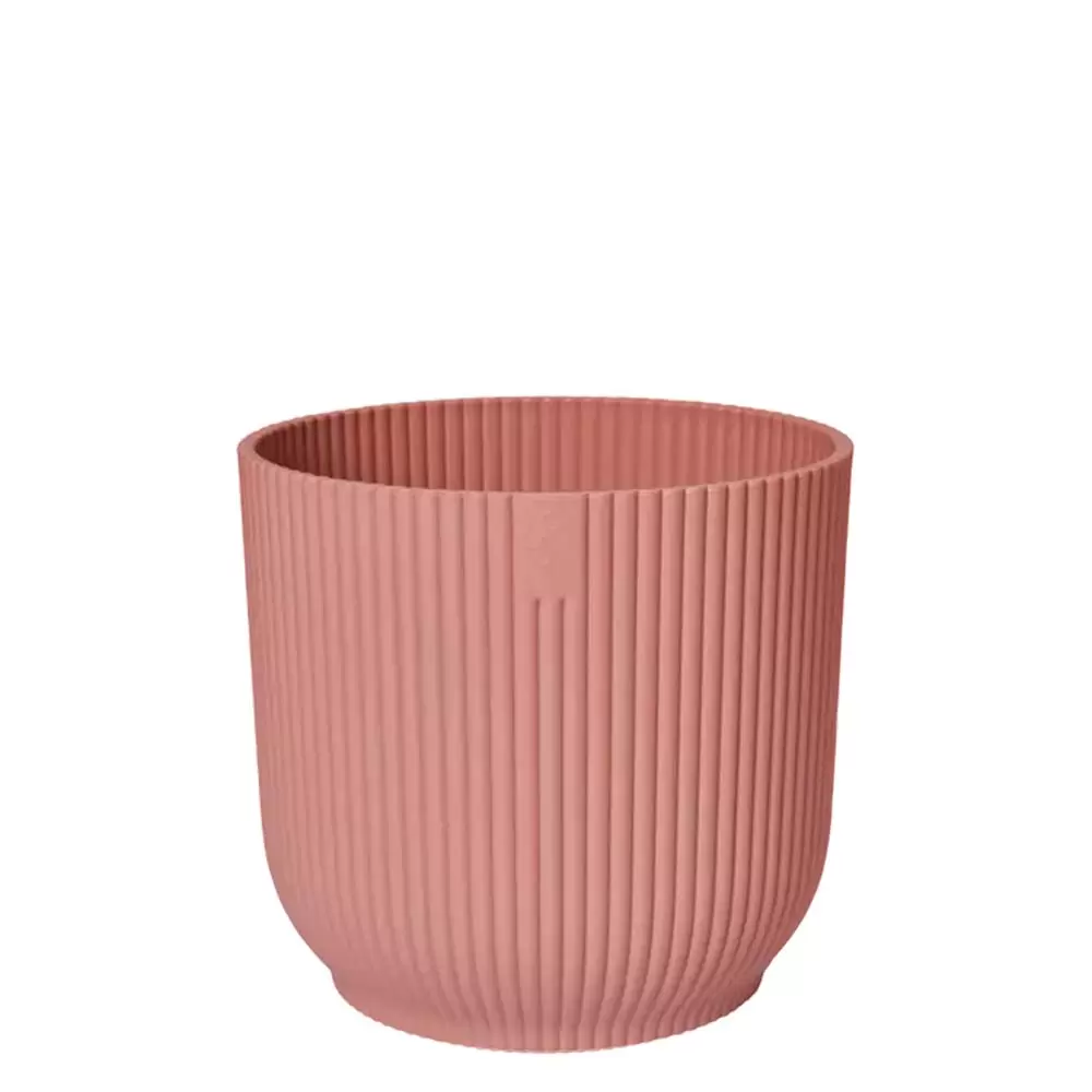 Elho Eco-Plastic Pink (Pot Size 16cm) Indoor Plant Pot Cover - The Boma ...