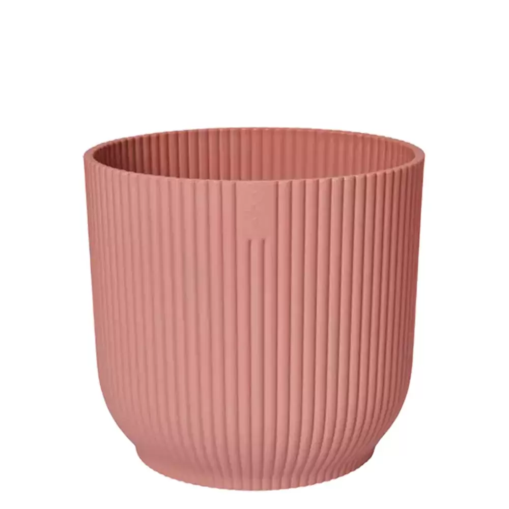 Elho Eco-Plastic Pink (Pot Size 22cm) Indoor Plant Pot Cover - The Boma ...