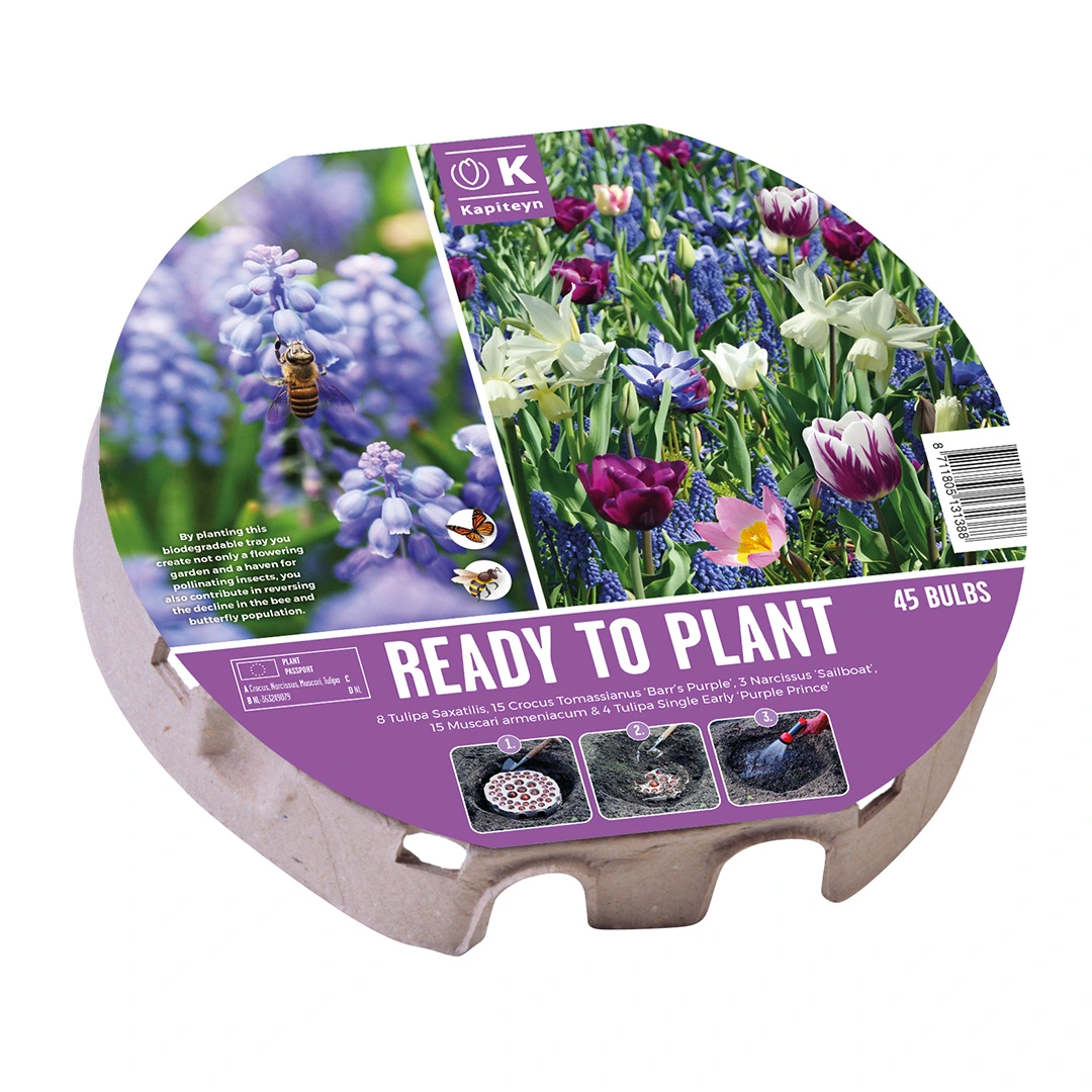 Flower Bulbs - 45 Plant-O-Mat Bio Diversity - The Boma Garden Centre