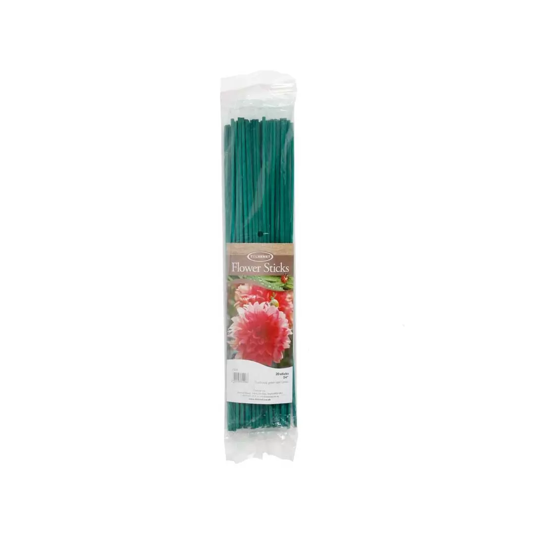 Flower Sticks 24" 60cm (pack of 20) - The Boma Garden Centre
