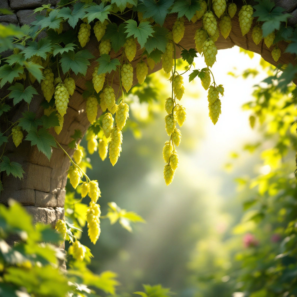 Humulus Lupulus 'Aureus' (Pot Size 3L) Golden Hop - The Boma Garden Centre