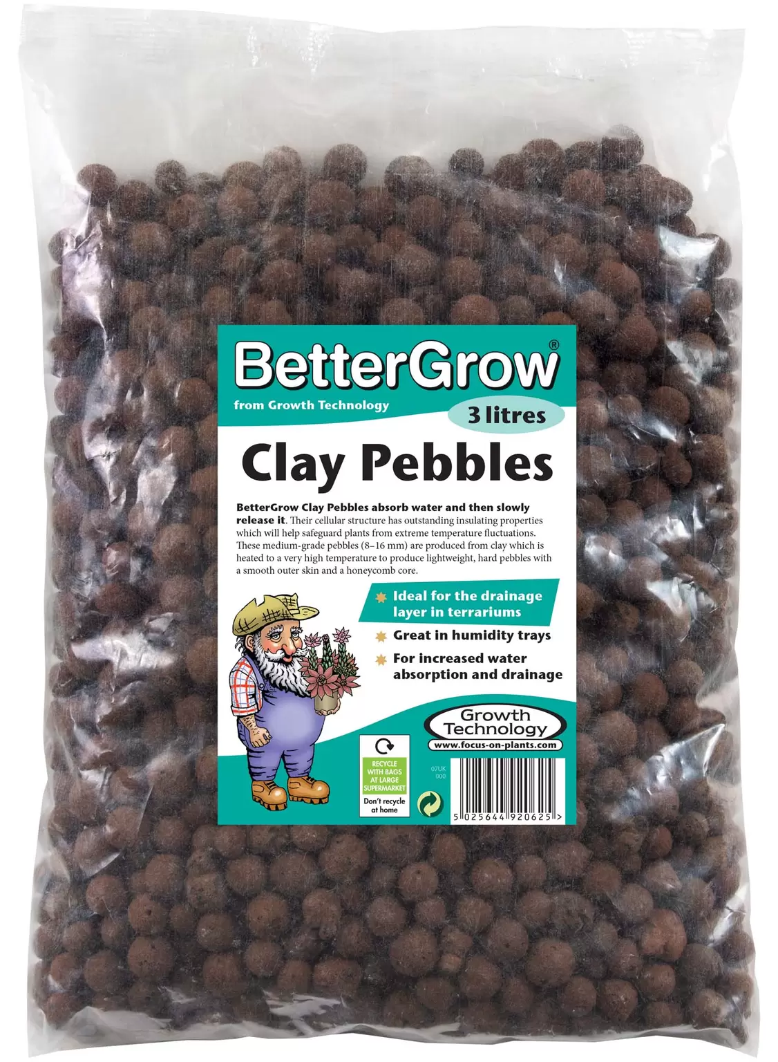 Leca Clay Pebbles 3L - Hydroleca - The Boma Garden Centre
