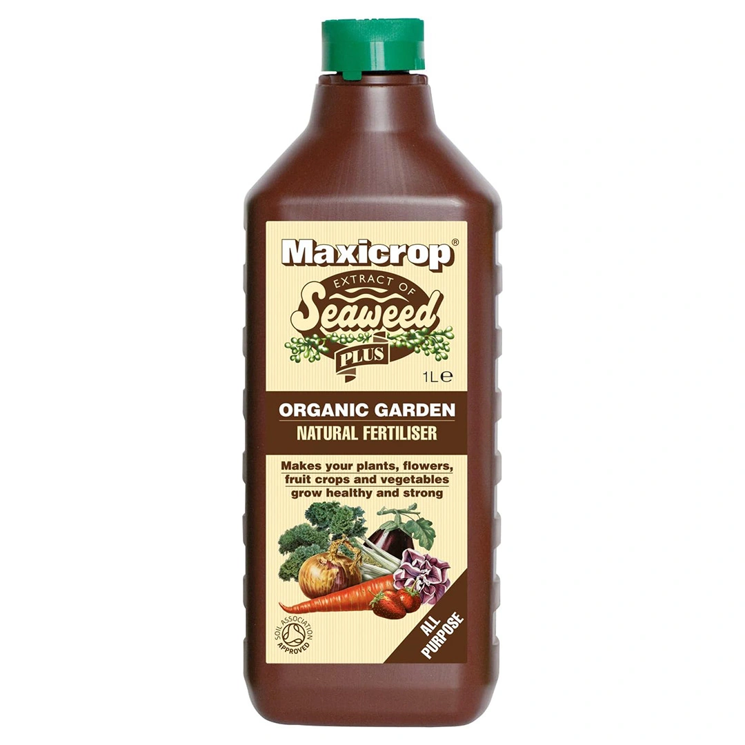 Maxicrop All Purpose Organic Fertiliser - Garden Natural Fertiliser 1L ...