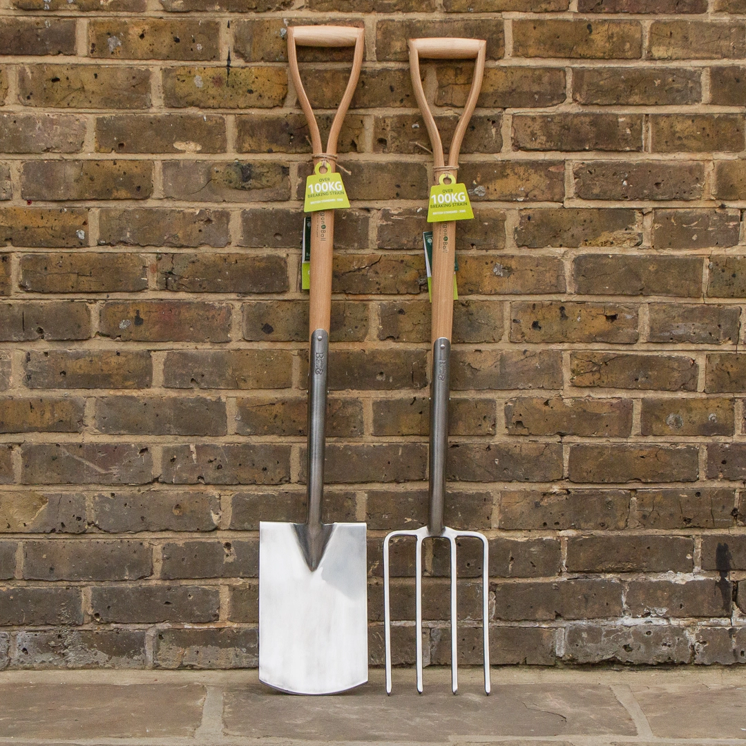 RHS Stainless Steel Digging Spade & Fork Set - The Boma Garden Centre