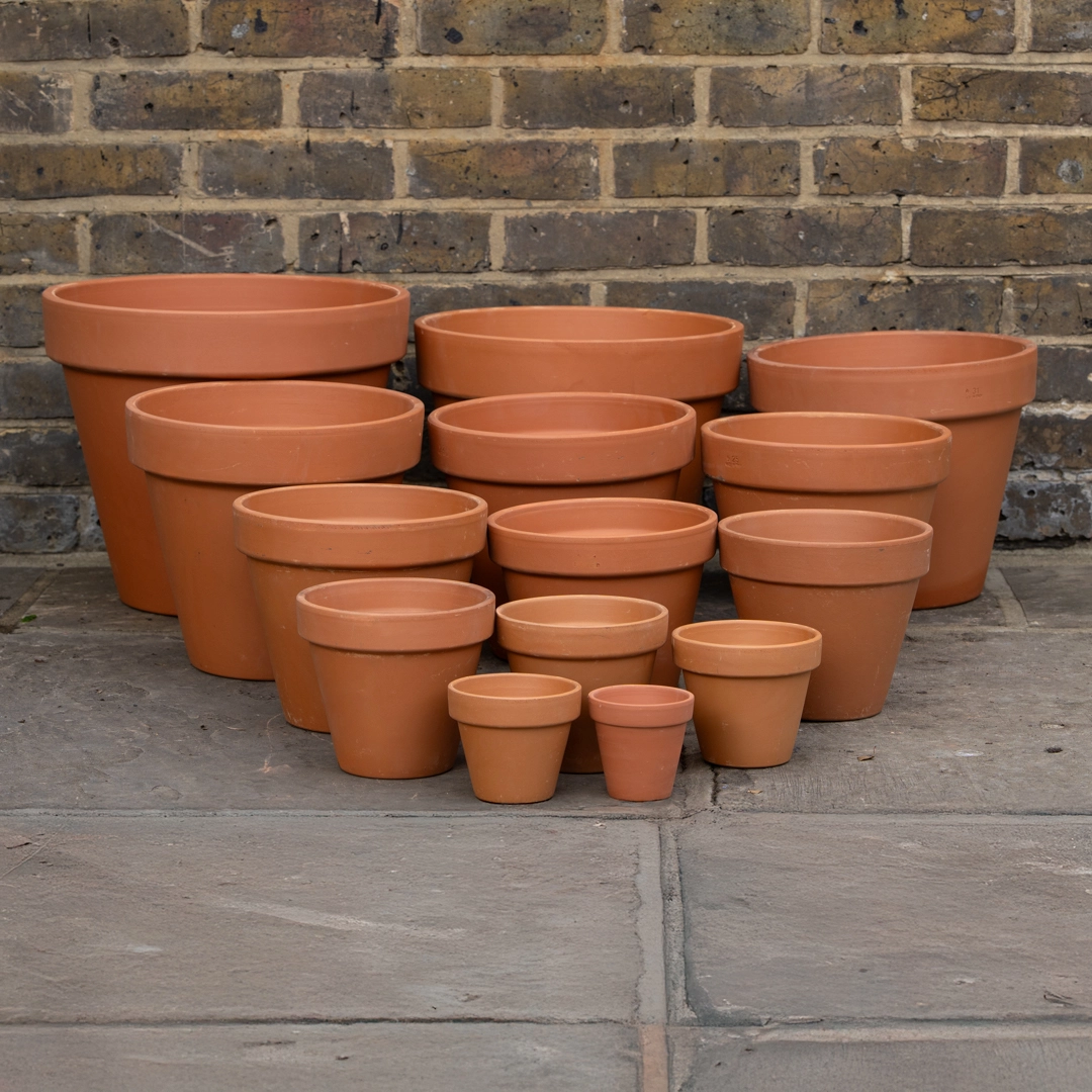 Standard Terracotta Pot Size 17cm Garden Planter - The Boma Garden Centre