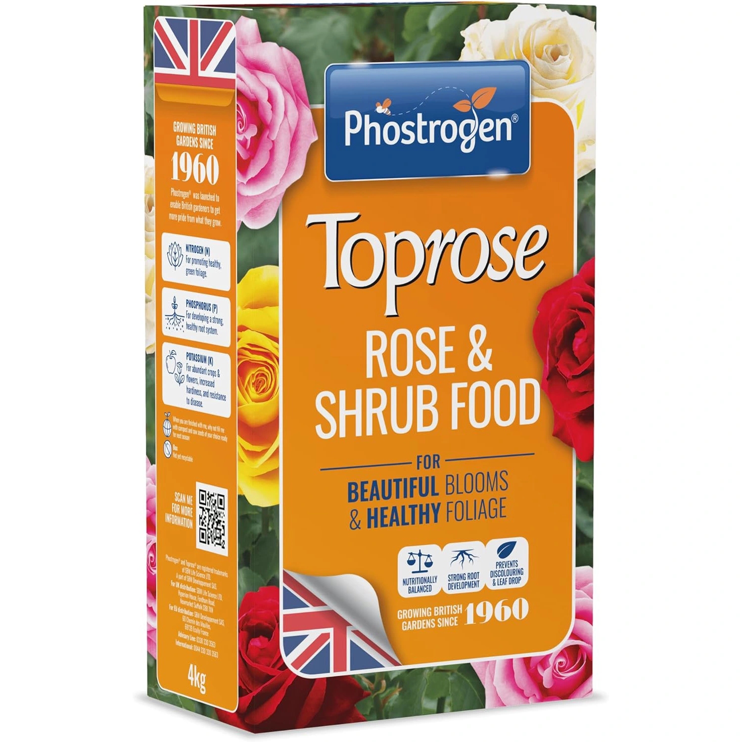 Top Rose & Shrub Feed 1kg - The Boma Garden Centre